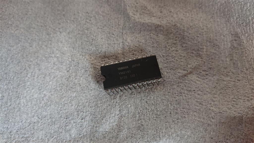 YM2151ガチャを回してみる: 暫定ぶろぐぺーじNEXT